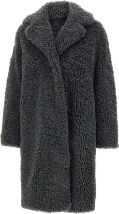 Roberto Ricci Design Rrd, Femme, Manteaux, Gris, Taille: 42 FR Lamb Coat Jkt