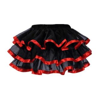 Generic Jupe tutu tendance pour femme Europe et &Eacute;tats-Unis, Rouge, XXL