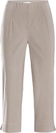 Stehmann Ina-530, Bequeme, stretchige Caprihose Gr&ouml;&szlig;e 44, Farbe Kalk