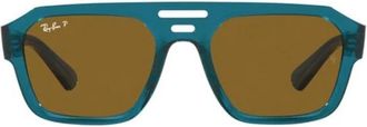 Ray-Ban unisex, Accessoires, Bleu, Taille: 54 MM Lunettes de soleil Corrigan