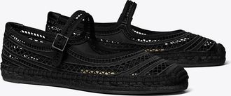 Tory Burch Open Weave Mary-Jane-Espadrille