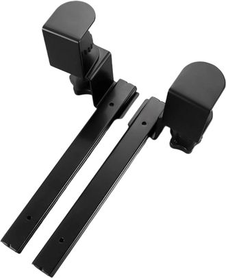 Generico Tastaturschiene unter dem Schreibtisch: Drehbarer verstellbarer Tastaturst&auml;nder mit Schieberegler zur Montage am Telefon | Schiebeablage f&uuml;r Tastature