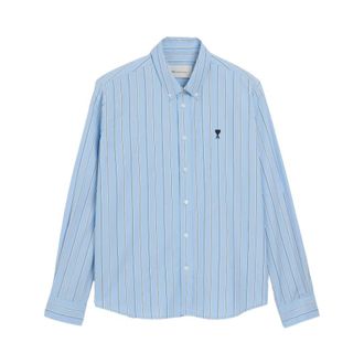 Ami Freizeithemden - - Shirts - Herren - Blau - L