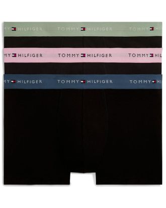 Tommy Hilfiger 3er Set Trunks mit farbigem Label-Bund in