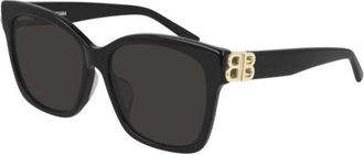 Balenciaga Sonnenbrille f&uuml;r jeden Tag - - Accessories - Damen - Schwarzk - 57 MM
