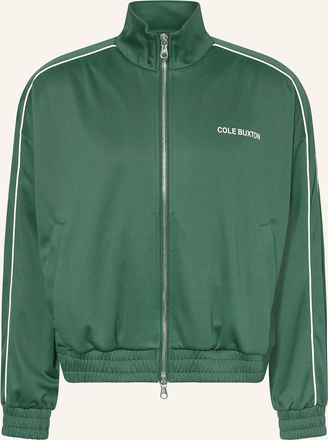 Cole Buxton Cole Buxton Sweatjacke Piped Mit Galonstreifen gruen