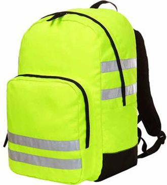 Halfar Rucksack neongelb Reflektorstreifen - Reflex - 1812206