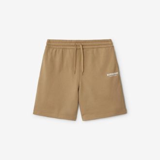 Burberry Short en coton &agrave; logo, Size: XXL