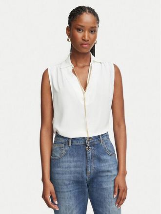 Rinascimento Rinascimento Bluse CFC0125726003 Wei&szlig; Regular Fit