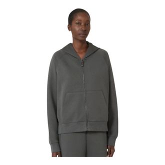 Max Mara Femme, Sweatshirts et sweats &agrave; capuche, Gris, Taille: 36 FR SweaT-shirt z kapturem Smmmarea