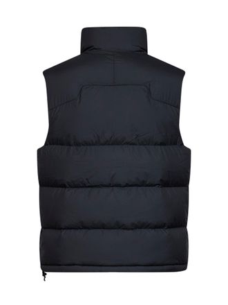 Polo Ralph Lauren Mens Padded Vest The Gorham Black Recycled Polyester & Down Jackets