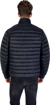 A|X Armani Exchange Quilted Down-Effect Polyamide Down Jacket - Black