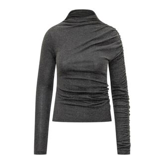 Pinko Loto Rollkragenpullover - - Tops - Damen - Grau - XL