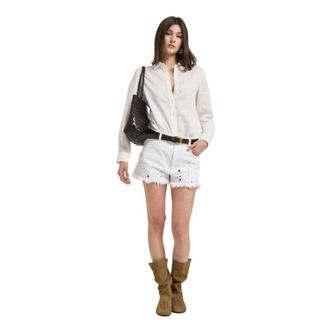 Max Mara Femme, Blouses et Chemises, Blanc, Taille: 44 FR Chemises