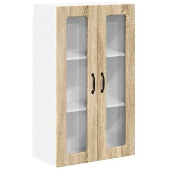 vidaXL Küchenwandschrank Sonoma-Eiche 60 x 31 x 100 cm Holzwerkstoff vidaXL