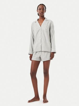 Lauren Ralph Lauren Pyjama ILN12537 Grau Regular Fit