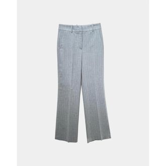 PESERICO Femme, Pantalons, Gris, Taille: 36 FR Wide Pantalons