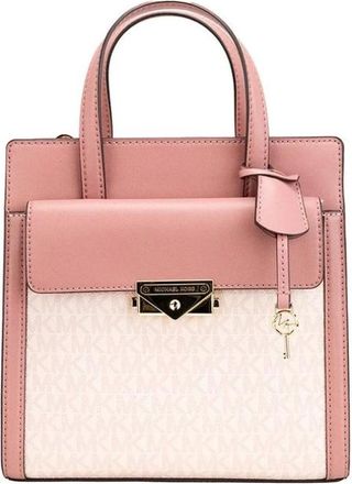 Michael Kors Femme, Sacs, Rose, Taille: ONE Size Sac bandouli&egrave;re en PVC avec sangle ajustable
