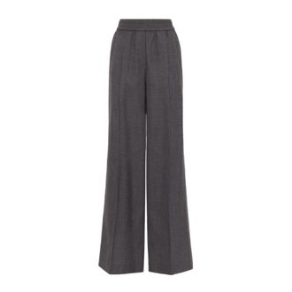 Brunello Cucinelli Wide Hosen - - Trousers - Damen - Grau - XL