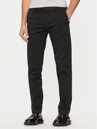 Liu Jo Stoffhose QF4167 T2697 Schwarz Regular Fit