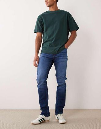 HUGO BOSS HUGO Red - 708 - Jean slim - Bleu fonc&eacute;