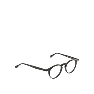 Oliver Peoples Homme, Accessoires, Noir, Taille: ONE Size Lunettes Rondes Sophistiquées pour Homme