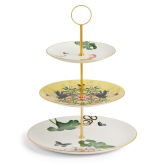 Wedgwood Wonderlust Waterlily Etagere In Gift Box