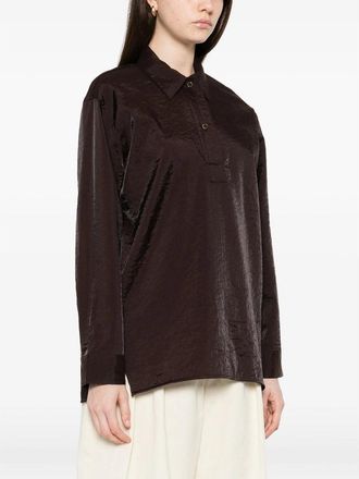 STUDIO NICHOLSON Pinole Shirt - Brown
