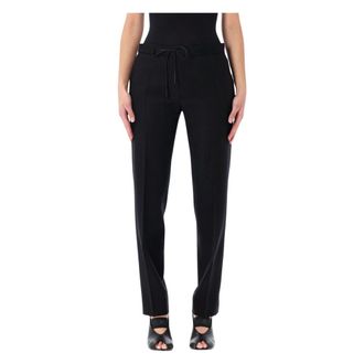 Maison Margiela Hose mit Kordelzug - - Trousers - Damen - Schwarzk - S
