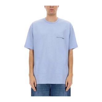 Comme Des Gar&ccedil;ons T-shirt &agrave; logo - Homme - Tops - Bleu - Taille: XS