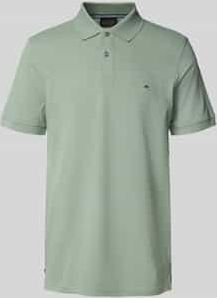 Christian Berg Regular Fit Poloshirt mit Logo-Stitching