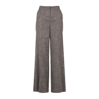 Simona Corsellini Wide Hosen - - Trousers - Damen - Grau - XS