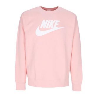 Nike Graphic Crew Sweatshirt - - Sport - Herren - Rosa - M