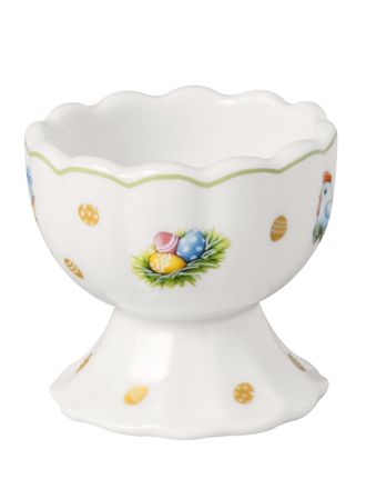 Villeroy & Boch Easter Delight Eierbecher gr&uuml;n, Keramik Eierbecher f&uuml;r Ostern, Oster Fr&uuml;hst&uuml;ck, Eierhalter, Fr&uuml;hst&uuml;ckszubeh&ouml;r, Premium Porzellan