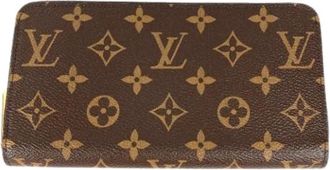 Louis Vuitton Portefeuille long (bi-pli) Pre-owned - Femme - Pre-owned - Brun - Taille: ONE Size