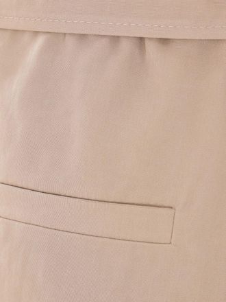 Brunello Cucinelli Womens Belted Gauze Trousers Ss25 W