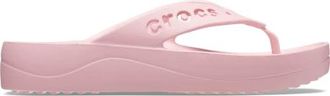 Crocs Femme Baya Platform Flip Tongs, Petal Pink, 38/39 EU