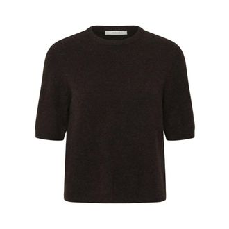Gestuz Alphagz SS Tee - Femme - Pulls - Brun - Taille: 38 FR