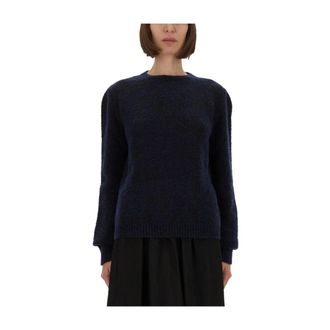 Maison Margiela Damen, Strickwaren, Blau, LGr&ouml;&szlig;e