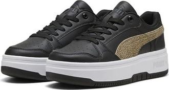 Puma Sneakers Rebound Femme Low Topcat Femme 37.5, Black White Toasted Almond Beige