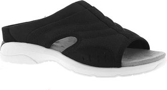 Easy Spirit Frauen Traciee2 Offener Zeh leger Hausschuhe Schwarz Groesse 8 US /39 EU