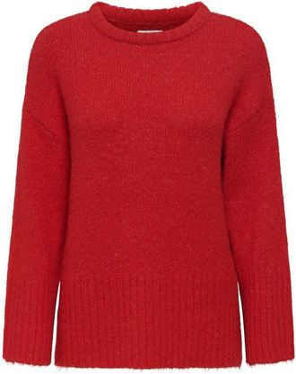 Only Rundhalspullover ONLMAGGIE LIFE LS LOOSE ONEK CC KNT