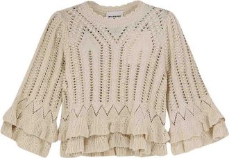 Isabel Marant Pull Col Rond - Beige