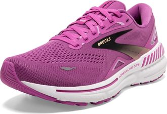 Brooks Damen Adrenaline GTS 23 Sneaker, Orchidee Schwarz Lila, 36.5 EU