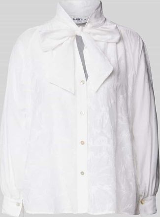 Marella Hemdbluse aus Baumwoll-Seiden-Mix