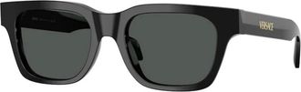 Versace Homme, Accessoires, Noir, Taille: 52 MM Ve4486 Lunettes de soleil