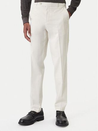 HUGO BOSS Stoffhose C-Perin 50555842 Wei&szlig; Regular Fit