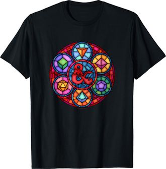 Dungeons & Dragons Stained Glass Elemental Logo T-Shirt