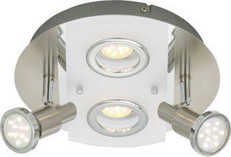 Briloner LED Deckenleuchte, Deckenlampe, Deckenstrahler, Spots, Wohnzimmer-lampe, Deckenspot, Lampe-Kinderzimmer, Deckenbeleuchtung, Deckenleuchte Schlafzimmer