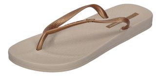 Ipanema Damen ANAT BRASILIDADE FEM Zehentrenner, beige/Gold, 43 EU Schmal